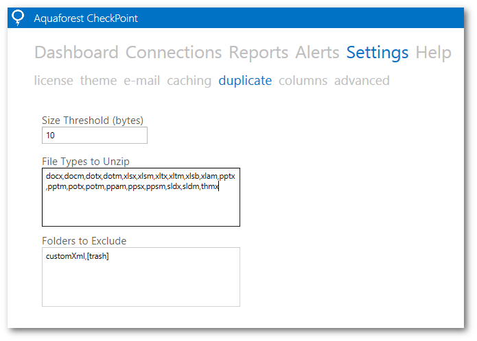 Finding Duplicate Files In SharePoint Aquaforest