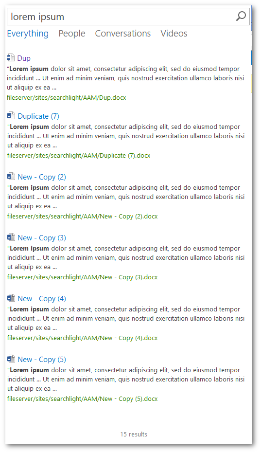 Finding Duplicate Files In SharePoint Aquaforest