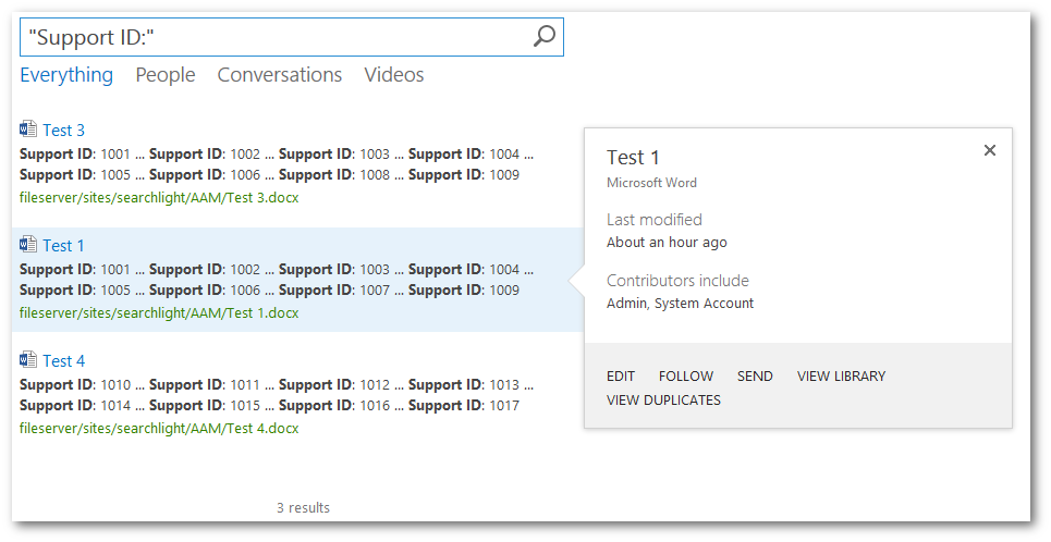 Finding Duplicate Files In SharePoint Aquaforest