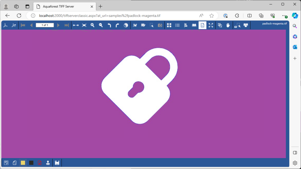 Tiff Server security update - Aquaforest
