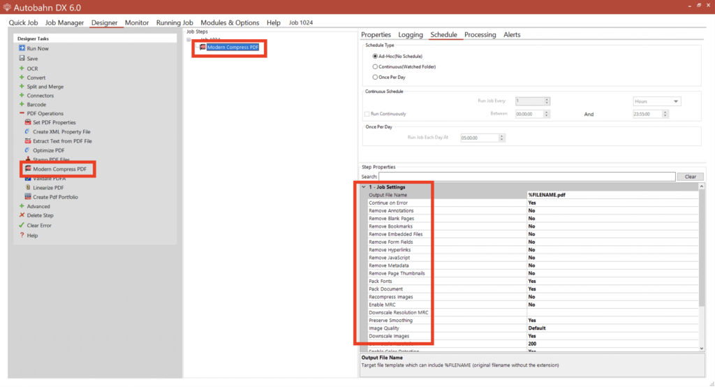 How to automatically batch compress PDF files
