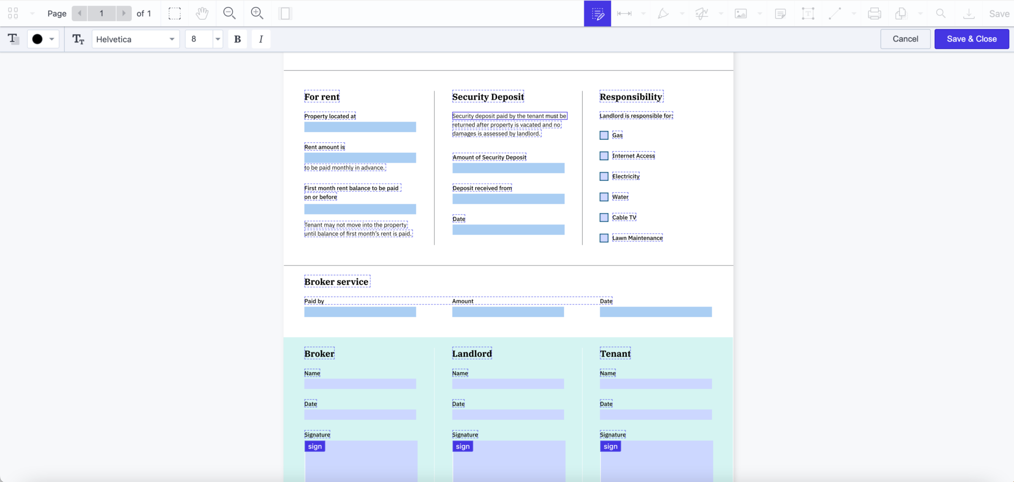 Efficient Contract Management in SharePoint: Edit PDF Text, Add Annotations, Sign PDF