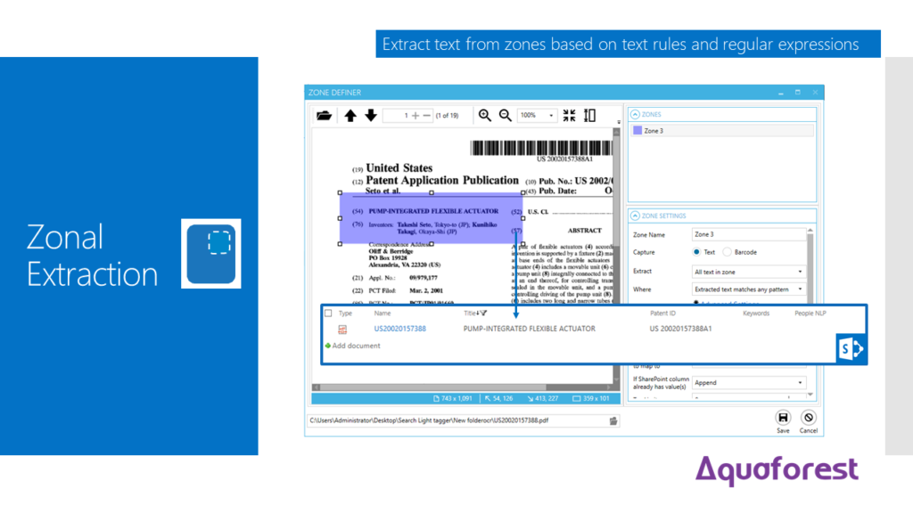 SharePoint Metadata Tagging for PDFs & Documents | Aquaforest