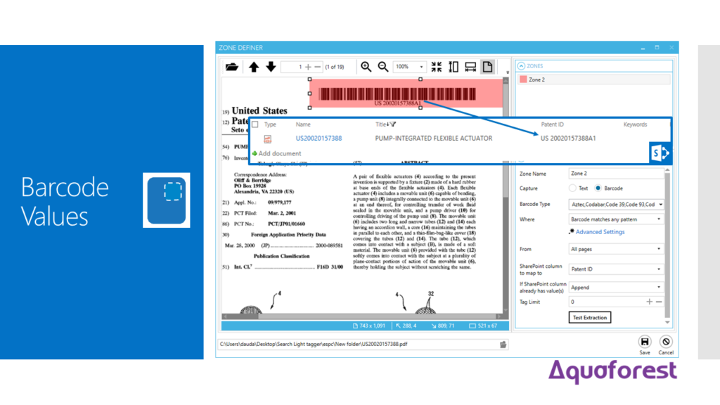 SharePoint Metadata Tagging for PDFs & Documents | Aquaforest